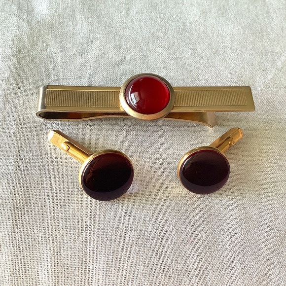 SWANK | Accessories | Vintage Swank Cufflinks Tie Clasp | Poshmark
